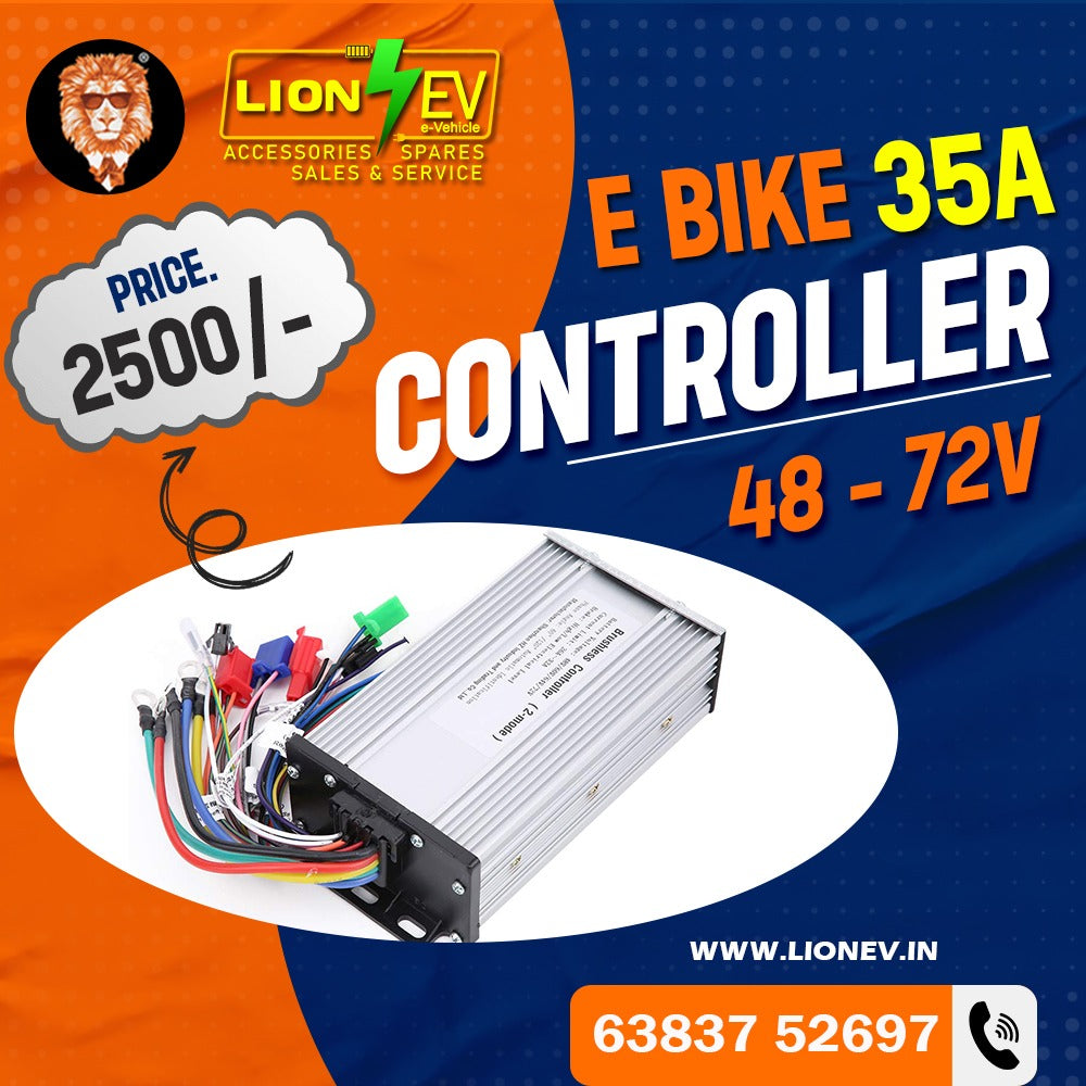 Rev Up Your Ride: E-Bike 35A Controller 48-72V – lionev