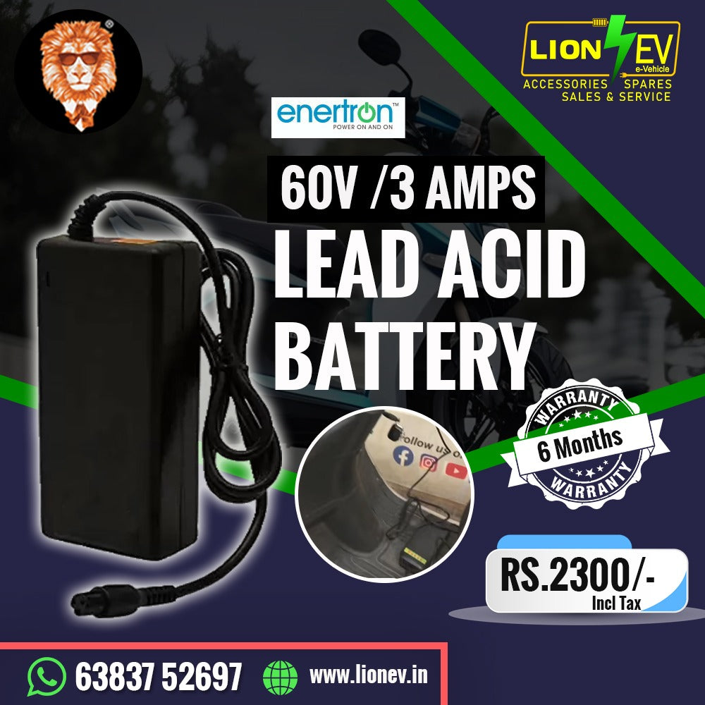 Powering Your Devices with Reliability: Enertron 60V/3AMPS Lead Acid B ...