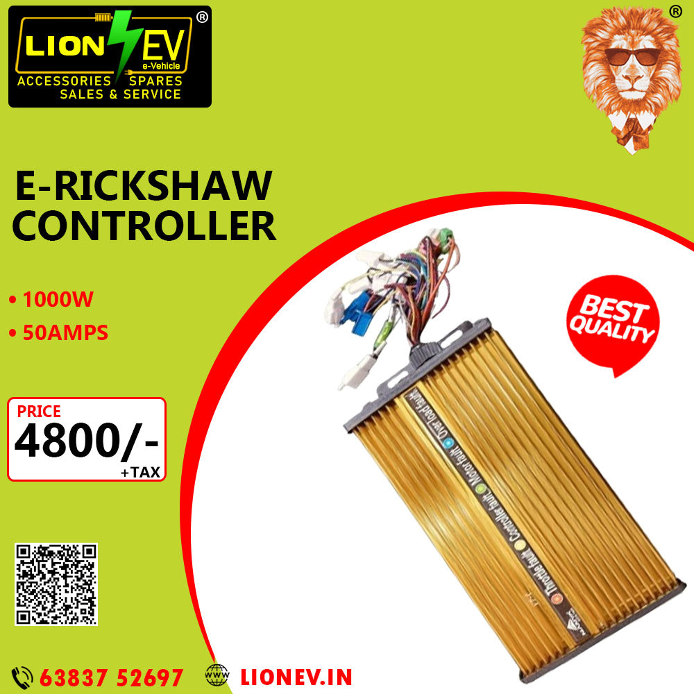Buy E-Rickshaw Controller 1000w 50amps in best price – lionev